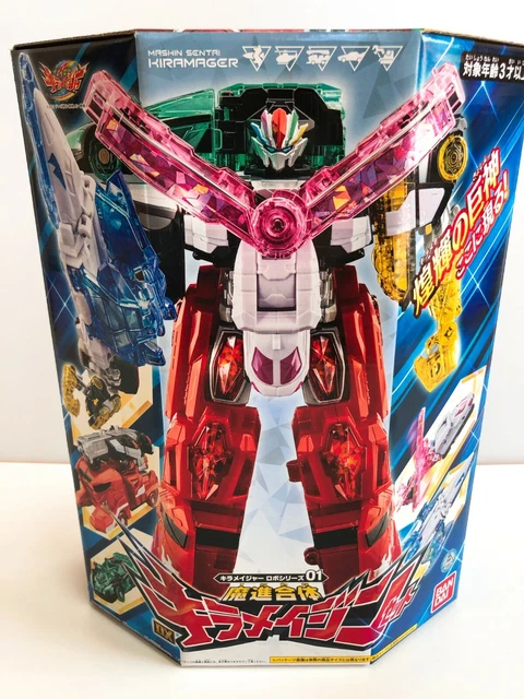 POWER RANGERS MASHIN Sentai Kirameiger DX KIRAMEIJIN set Bandai NEW DHL ...