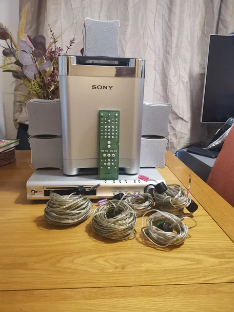 SONY DAV-S550 S-MASTER 5.1ch Full Digital Amplifier 5 Speakers ...