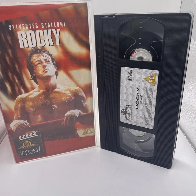 ROCKY (VHS/H, 1998) PG - Retro Classic - Sylvester Stallone - (skub7) £ ...