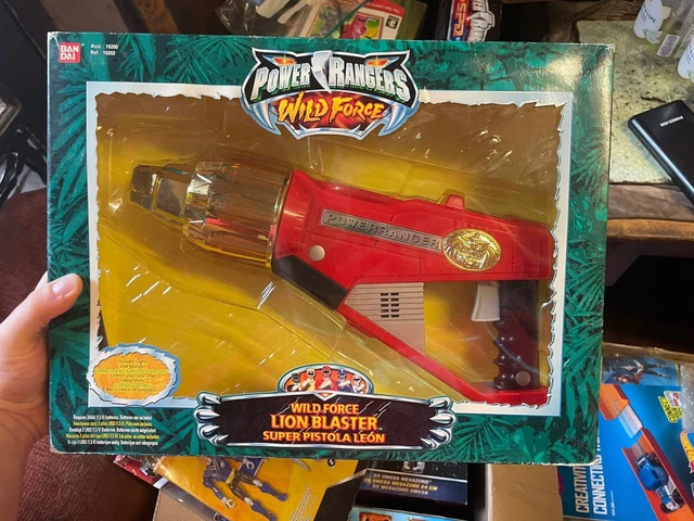 POWER RANGERS WILD Force Lion Blaster Force Animal RARE £49.99 ...