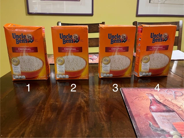 UNOPENED COLLECTIBLE ORIGINAL Uncle Ben’s Long Grain Rice Box Vintage ...