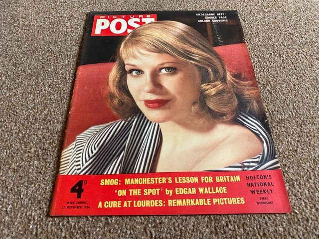 FRAMED PICTURE POST Magazine Cover Page 14X11 Hildegarde Neff £27.99 ...