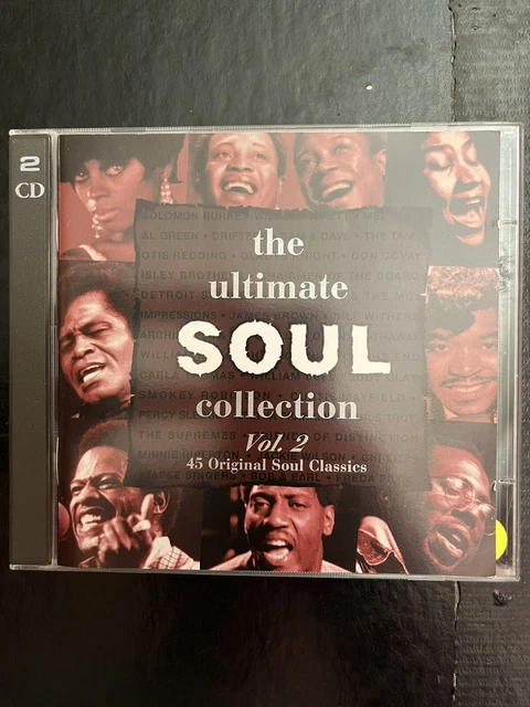 THE ULTIMATE SOUL Collection Volume 2 Used 45 Track R+B Compilation Cd ...
