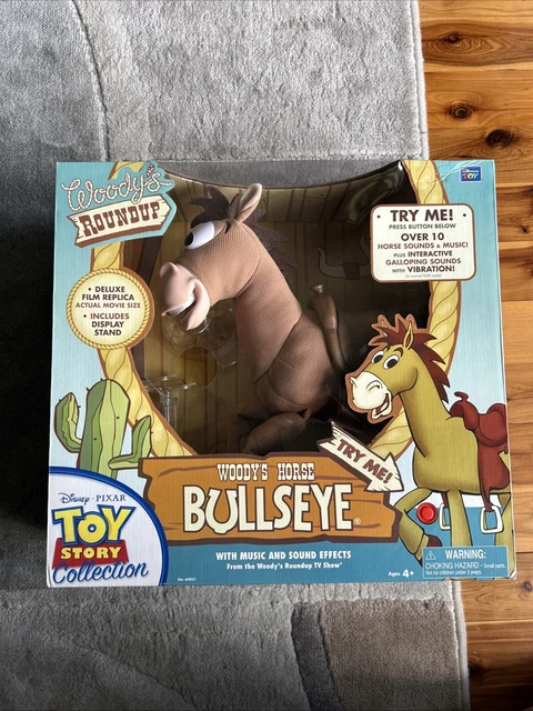 DISNEY PIXAR TOY Story Collection Woody’s Horse Bullseye White Label ...