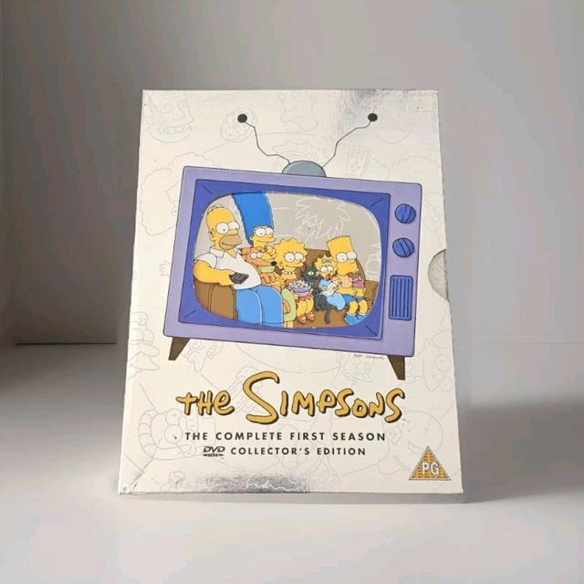 THE SIMPSONS THE Complete First Season DVD Collector’s Edition (3 DVD ...