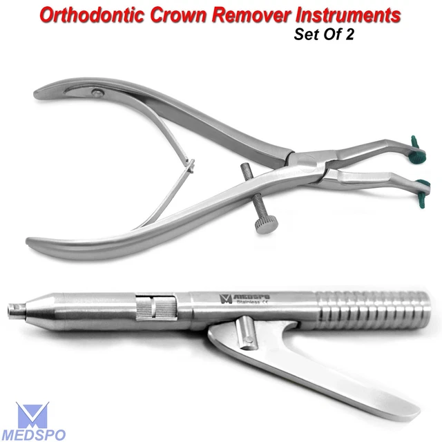 DENTIST AUTOMATIC CROWN Removal Gun With Key &Temporary Crown Removing ...