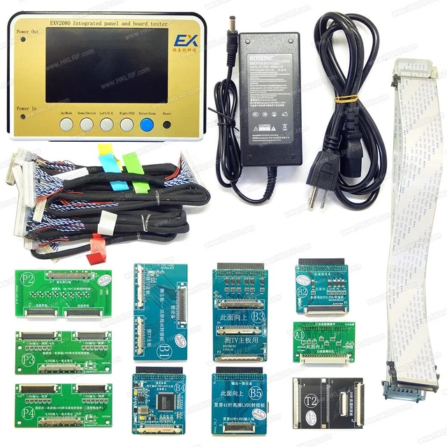 EXV2080 SUPERPRO LVDS/MINILVDS/4K-VBY1 TV-Motherboard & Screen Tester ...