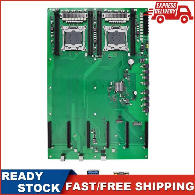 Lga 2011 3 V3 V4 Cpu Socket Mining Mainboard Support 8 Ddr4 Ram 256gb
