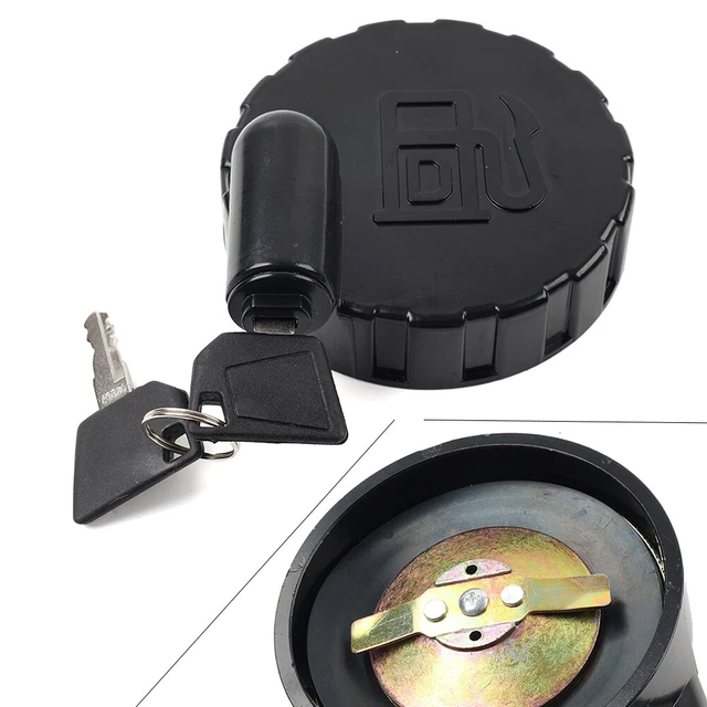 JCB BACKHOLE - Diesel Fuel Tank Cap With 2 Keys (123/05892 331/33064 ...