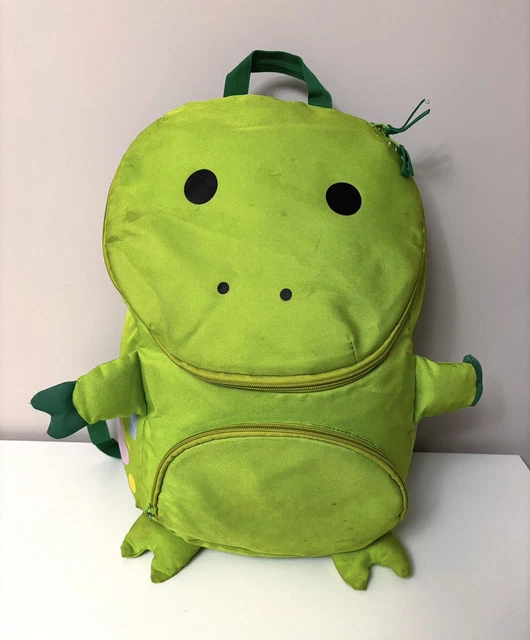MORIAH ELIZABETH MERCH Rare Pickle the Dinosaur Green Kids Backpack £26 ...