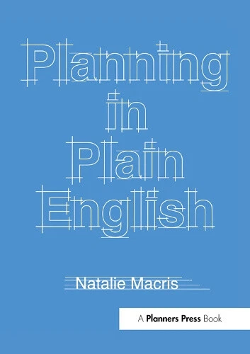 PLANNING IN PLAIN English: Writing Tips for Urban and Environmental ...