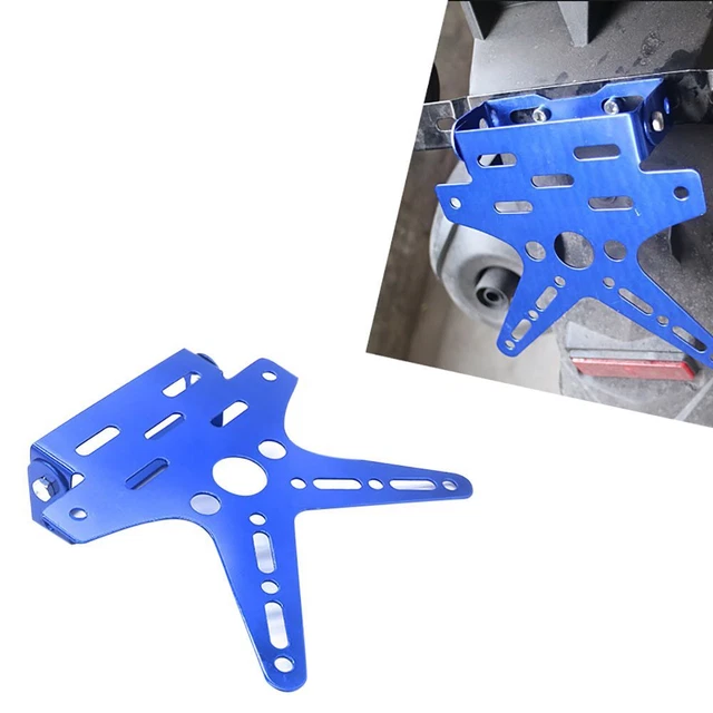 TAIL HOLDER Motorcycle Rear License Plate Holder Folding License Plate ...