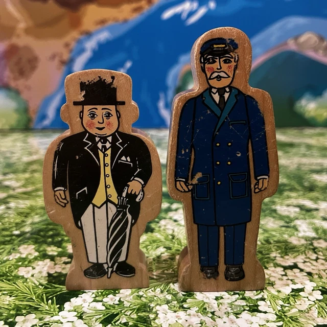 WOODEN RAILWAY SIR TOPHAM HATT & FIGURE Thomas & Friends Learning Curve ...