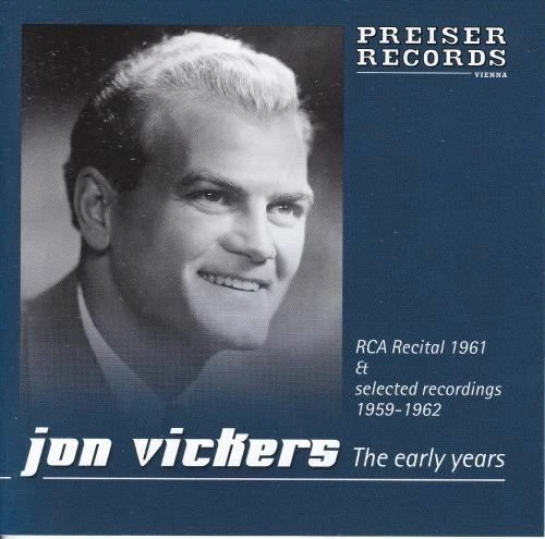 JON VICKERS - The Early Years CD : EUR 13,72 - PicClick FR