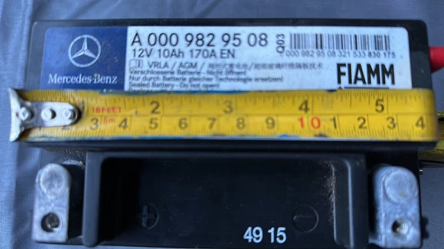 GENUINE MERCEDES BENZ Auxiliary Battery A0009829508 £69.99 - PicClick UK