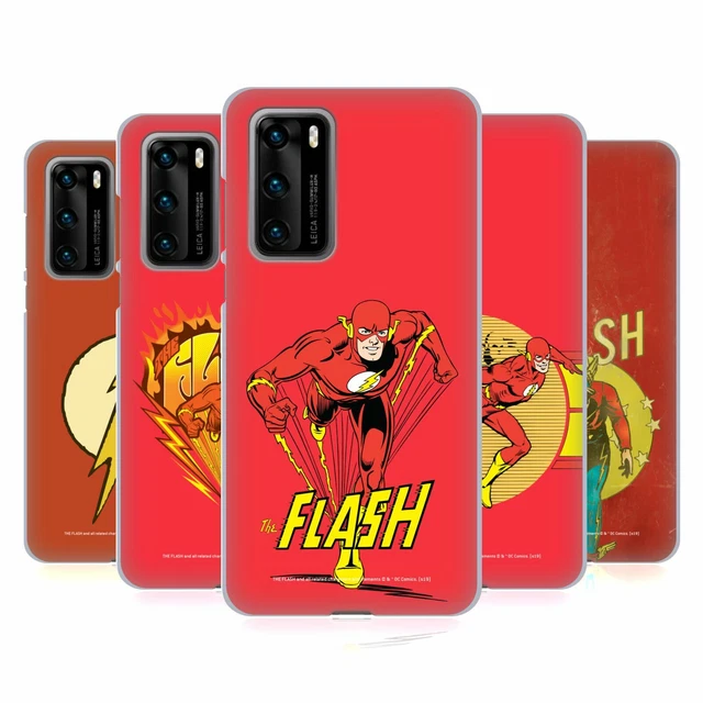 OFFICIAL THE FLASH Dc Comics Vintage Soft Gel Case For Huawei Phones 4 ...