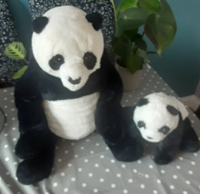 IKEA LARGE (48CM) and Small Panda Plush /Soft toy £21.47 - PicClick UK