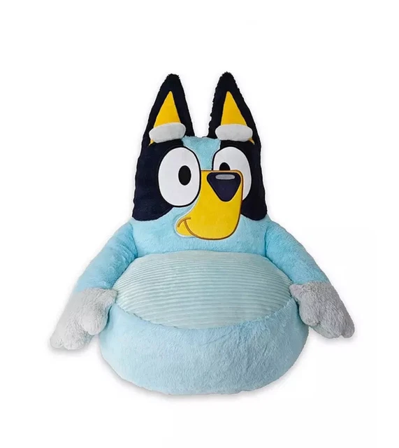 BLUEY CHARACTER PLUSH Soft Children’s Chair Seat Collectable NEW £47.00 ...