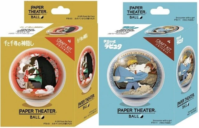 STUDIO GHIBLI PAPER Theater Ball Spirited Away Laputa Castle in the Sky ...