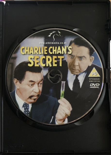 CHARLIE CHANS SECRET 1936 Rare Deleted Classic B&W mystery Thriller DVD ...