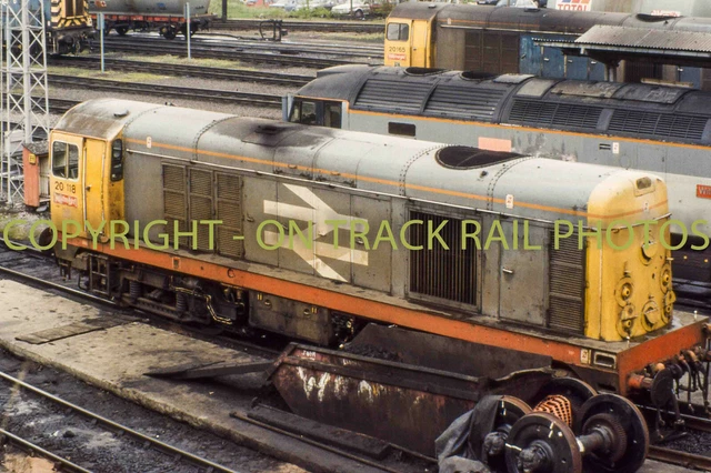 UK RAILWAY PHOTOGRAPH Of Class 20 20118. Rm20-201 £1.70 - PicClick UK