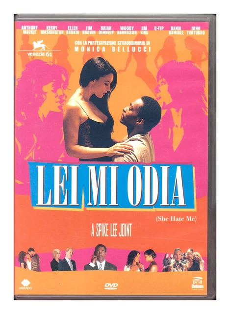 LEI MI ODIA Spike Lee, Monica Bellucci Dvd ^^ COME NUOVO ^^ 1° Ed. DOLMEN Video EUR 3,80 ...