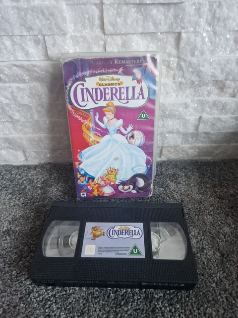 CINDERELLA VHS/DM, 1997 Dianey VHS Tape £2.99 - PicClick UK