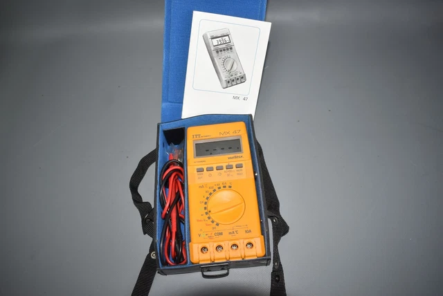 ITT METRIX MULTIMETER MX47BP IP66 True RMS/y5 EUR 89,00 - PicClick DE