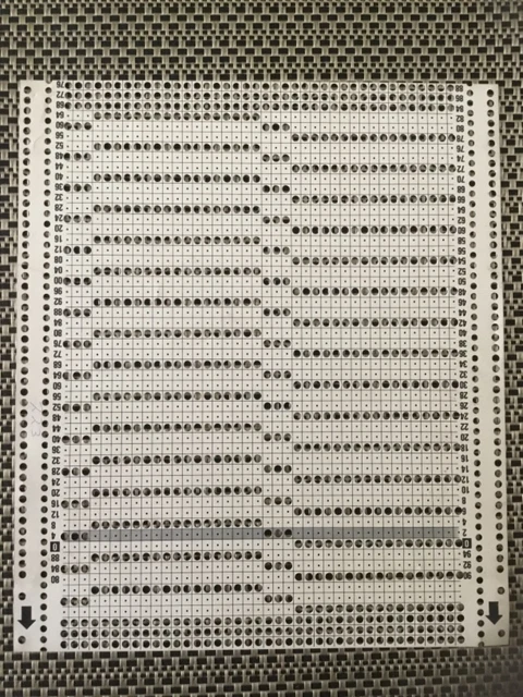 PFAFF ~ PASSAP ~ DECO Muster-Lochkarten für Pfaff ~ Passap ...