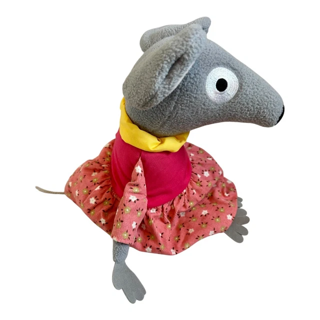 BAGPUSS LIZZIE MOUSE Soft Toy Girl Plush Large 12" WHL 2007 (Sound not ...