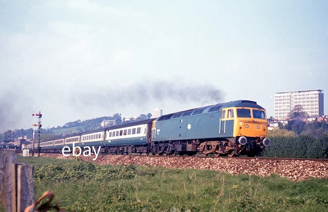 ORIGINAL 35MM SLIDE BR Diesel Class 47 no.47463 Exeter +rights for use ...