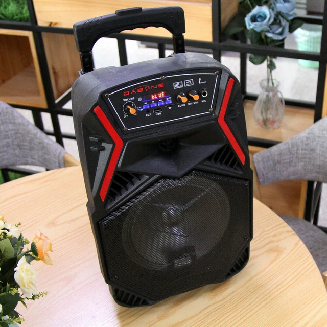 1000W BLUETOOTH SPEAKER Rechargeable LED Trolley Party Heavy Bass Ultra Loud £48.99 - PicClick UK