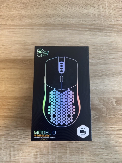 GLORIOUS MODEL O Wireless Gaming Mouse - Matte White - Works Perfectly ...