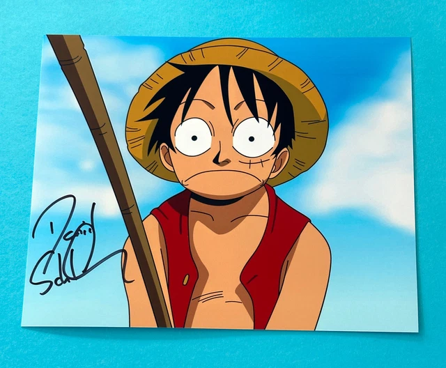 DANIEL SCHLAUCH - ONE PIECE Ruffy - signed, original Autogramm !!! EUR ...