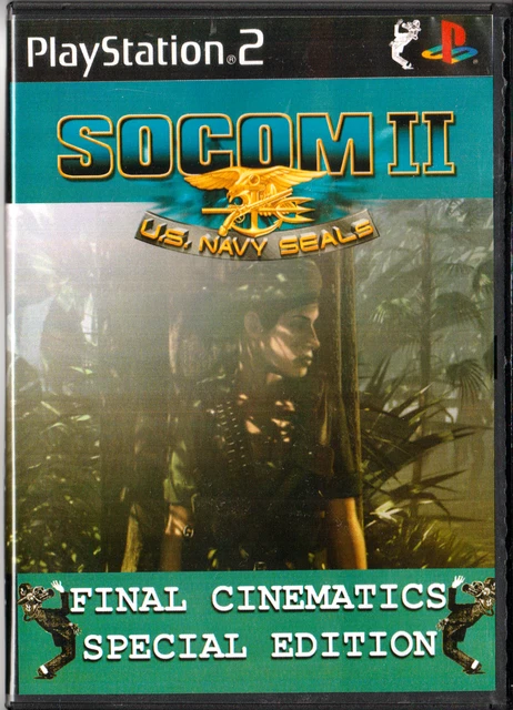 SOCOM II FINAL Cinematics Special Edition DVD RARE PROMO NFR PS2 ...