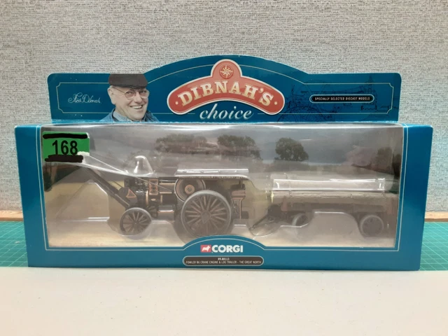 CORGI 1:50 FOWLER B6 Crane Engine & Log Trailer-The Great North £11.04 ...