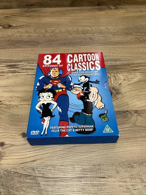 84 EPISODES OF cartoon classics dvd box set £10.00 - PicClick UK