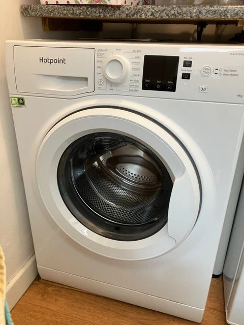 HOTPOINT 9KG 1600RPM Freestanding Washing Machine - WNSWM965CWUKN) £100 ...