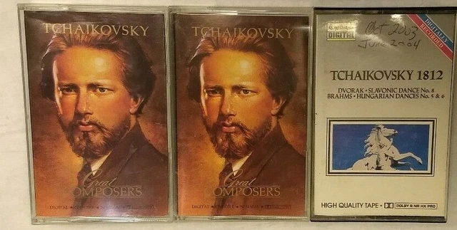 VINTAGE CASSETTE LOT Classical Music Tchaikovsky 1812 Overture Time ...