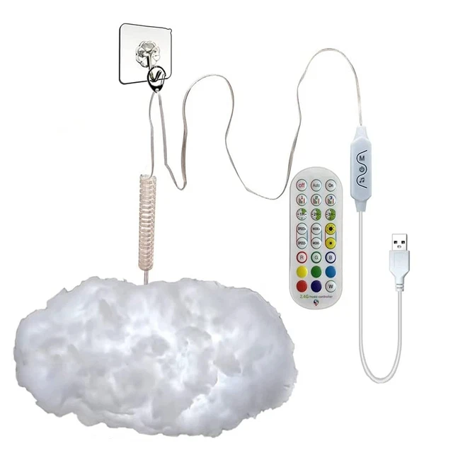 FOR INDOOR USE Bedroom or Gaming Compact Thundercloud Light Cloud Lamp ...