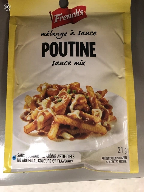BIG 24 PACK french’s Poutine Original Gravy Sauce Mix 21g -FRESH AND ...