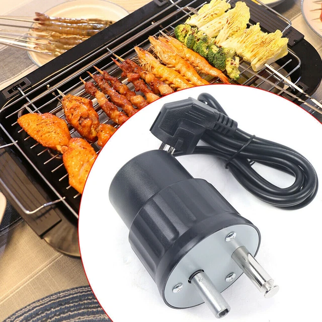 BBQ ELEKTRO SPIESSDREHER Rotisserie Spieß Grillspießmotor Grillmotor ...