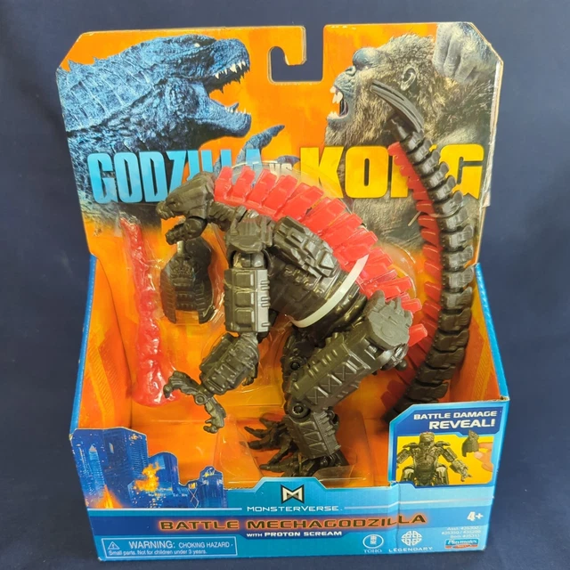 GODZILLA VS KONG MonsterVerse Battle Mechagodzilla w/Proton Scream ... GODZILLA VS KONG MonsterVerse Battle Mechagodzilla w/Proton Scream ...