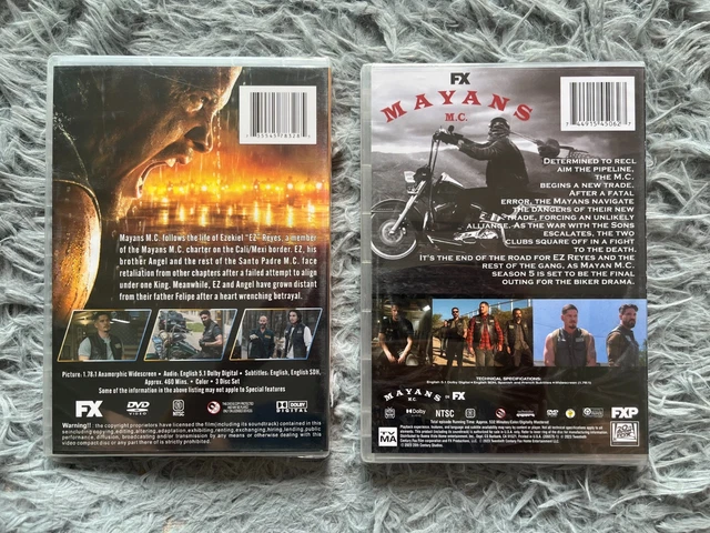 MAYANS M.C.: THE Complete series Seasons 4-5 us DVD brand new sealed ...