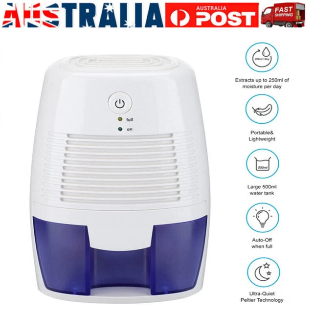 500ML PORTABLE HOUSEHOLD Dehumidifier Dryer USB Mini Dehumidifier Quiet ...