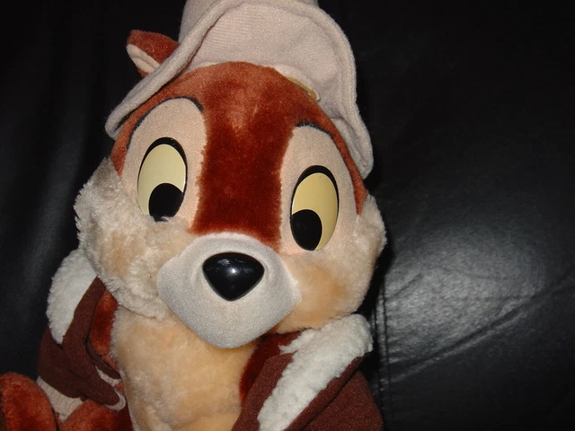 DISNEYLAND PARIS CHIP Chipmunk Rescue Rangers Plush Soft Toy from Chip ...