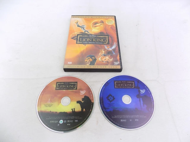 THE LION KING 2 Disc Special Edition DVD $9.90 - PicClick AU
