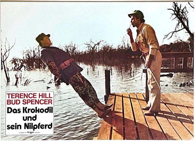 TERENCE HILL DAS KROKODIL UND SEIN NILPFERD original EA Kino ...