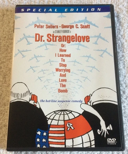 DR. STRANGELOVE DVD - 1964 - Stanley Kubrick, Peter Sellers, George C ...