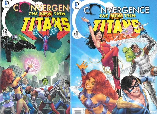 DC COMICS CONVERGENCE The New Teen Titans No's 1 +2 June 2015 EUR 2,28 - PicClick IT